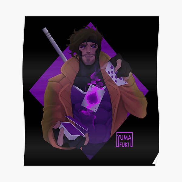 "Gambit" Poster by Yumafuki | Redbubble