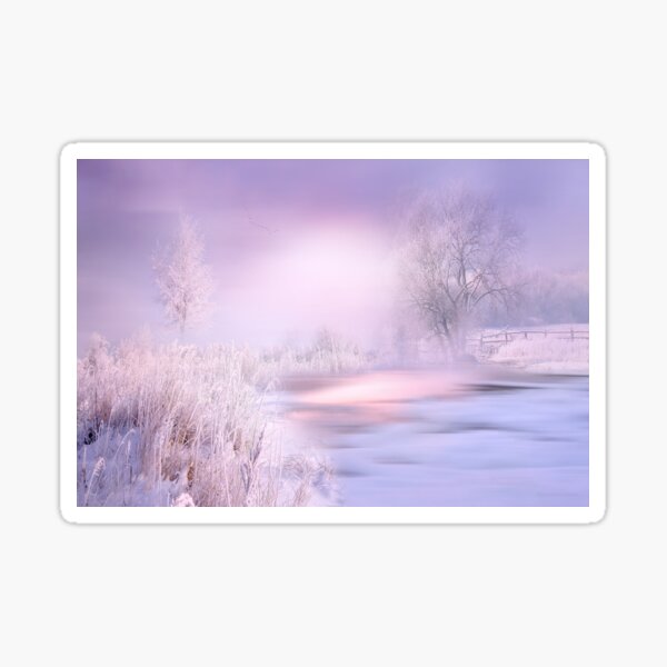 "Frozenlake Freezing Temperature" Sticker by Castiel88 | Redbubble