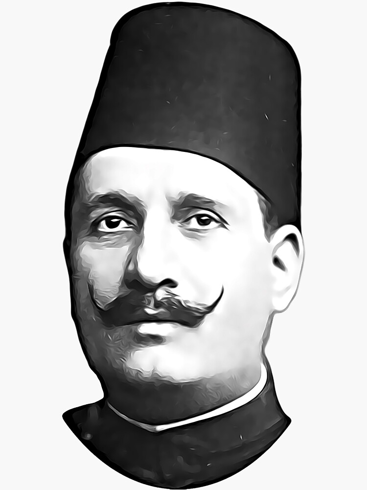 "Fuad I of Egypt" Sticker by historywardrobe | Redbubble