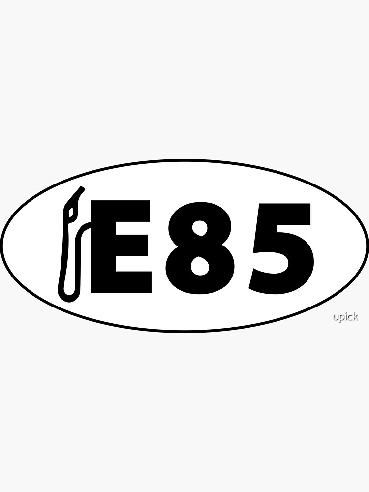 "E85 pump" Sticker for Sale by upick | Redbubble