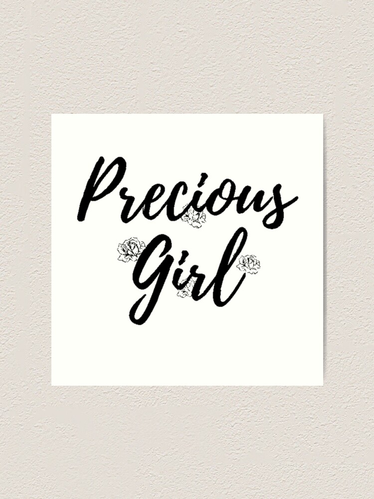"Precious girl and flowers" Art Print by Artwork-1590 | Redbubble