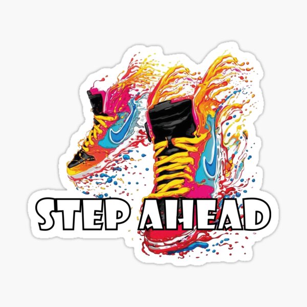 "Step Ahead" Sticker by Hoedus | Redbubble