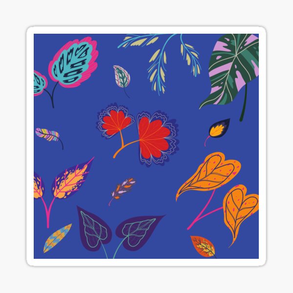 "Mix and Match - Blue Background" Sticker for Sale by amnali | Redbubble