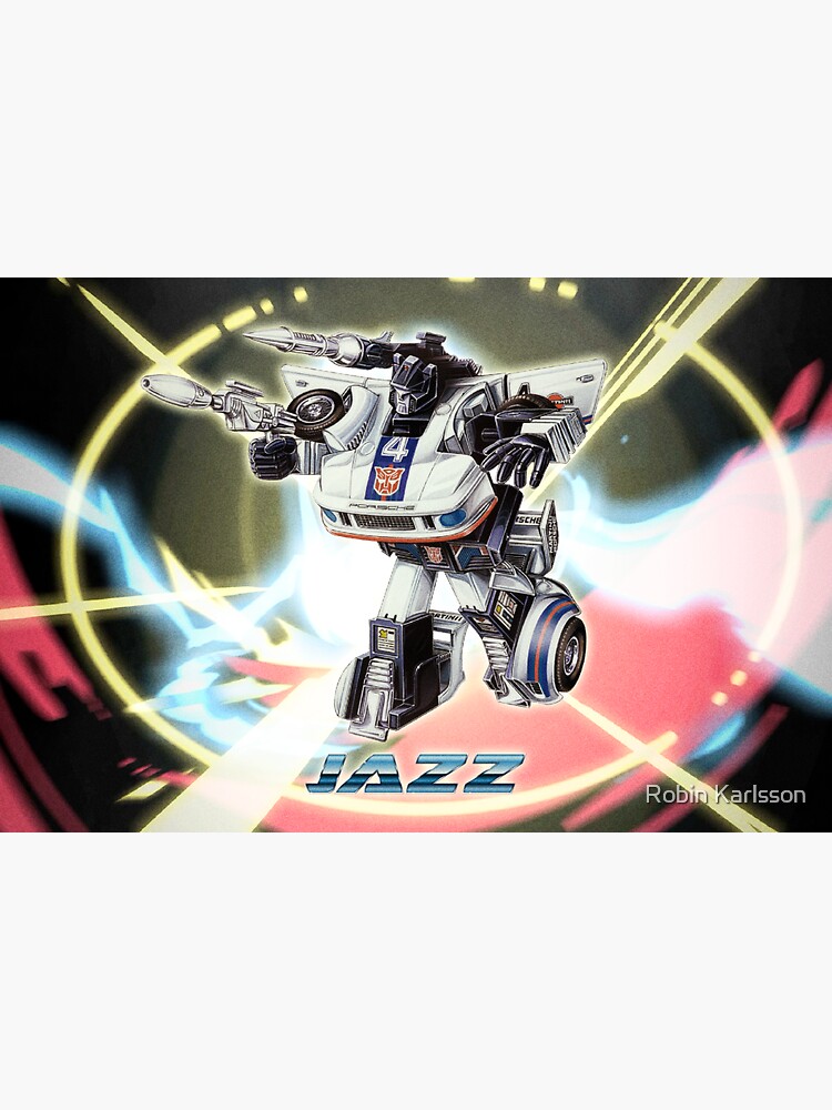"80's Transformers – Jazz" Sticker for Sale by tiptoptees | Redbubble