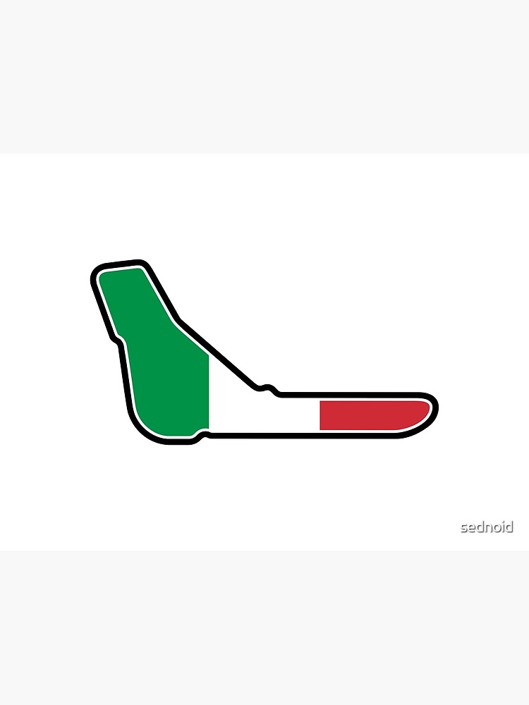 "Autodromo Nazionale Monza [flag]" Art Print by sednoid | Redbubble