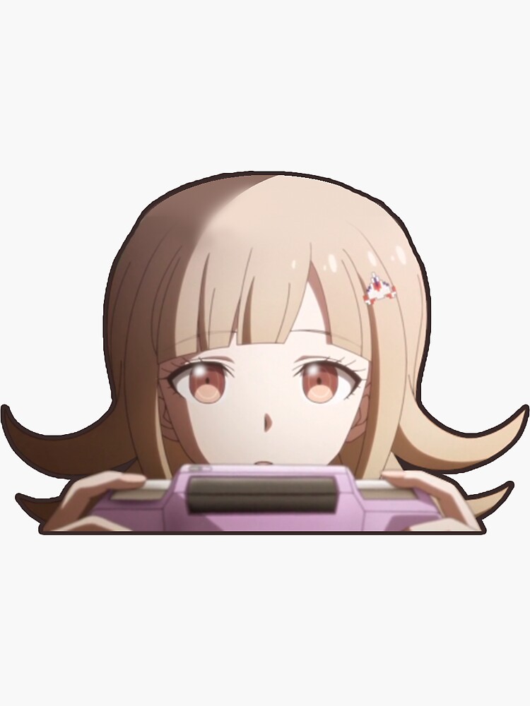 "Gaming Chiaki" Sticker for Sale by kawaiicrossing | Redbubble