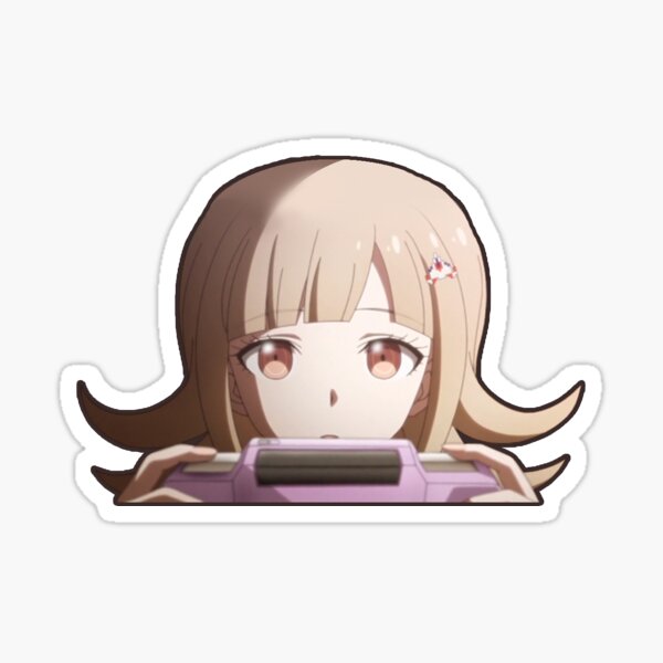 "Gaming Chiaki" Sticker for Sale by kawaiicrossing | Redbubble