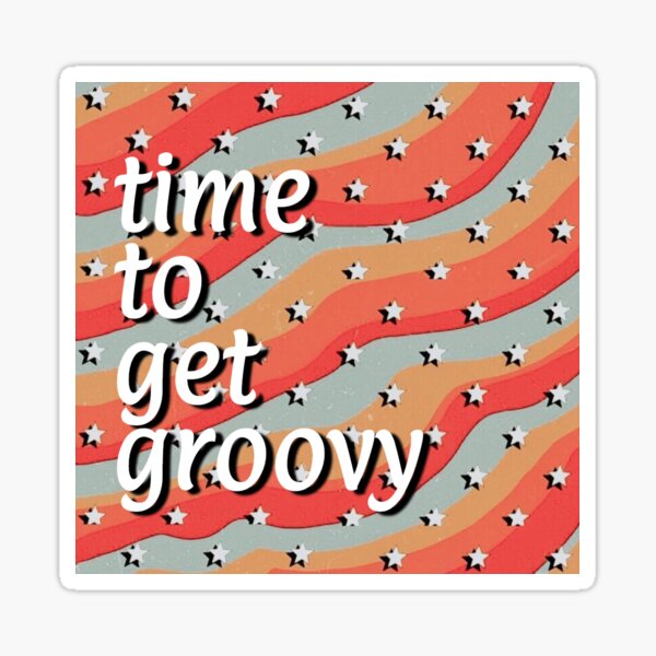 "time to get groovy Rainbow VSCO Aesthetic " Sticker by princess-amaya ...