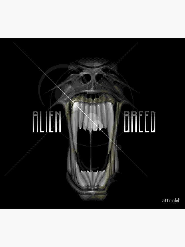 "Alien Breed" Poster for Sale by atteoM | Redbubble