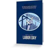 "Celebrating Labor Day Greeting Card" by patrimonio | Redbubble