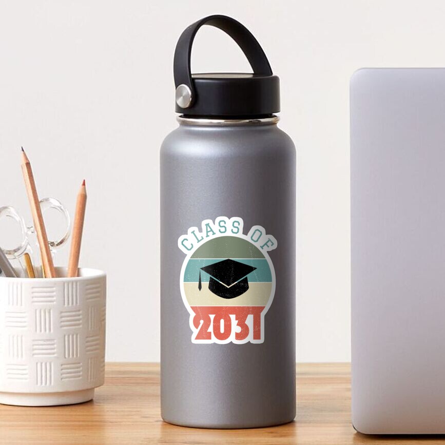 "Class Of 2031 Graduation Senior" Sticker by artworkbyrihen | Redbubble