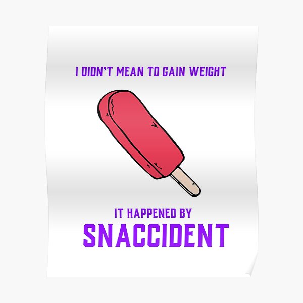 "Snaccident | Ice Lolly | Mean Memes" Poster for Sale by Zaralux ...
