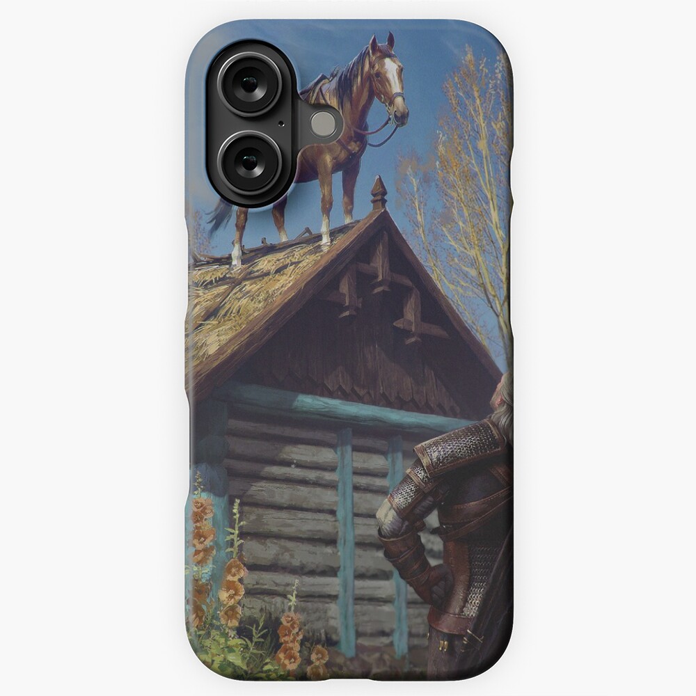 "Witcher 3 Roach Graphic, Roach on the roof" Greeting Card for Sale by ...