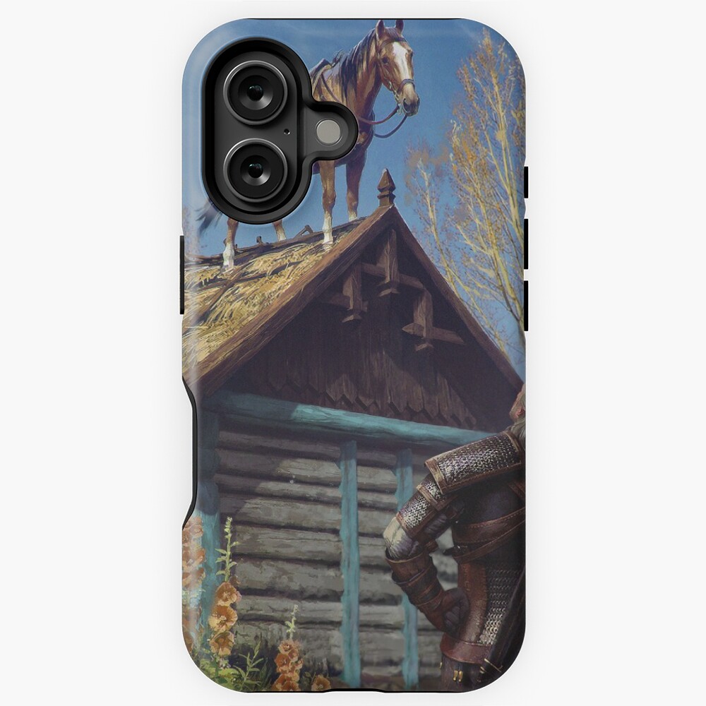 "Witcher 3 Roach Graphic, Roach on the roof" Greeting Card for Sale by ...