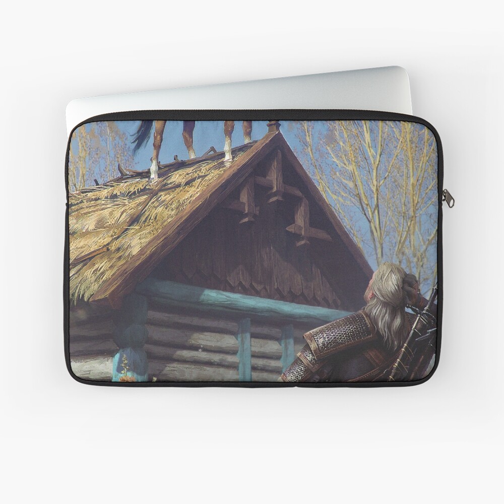"Witcher 3 Roach Graphic, Roach on the roof" Greeting Card for Sale by ...