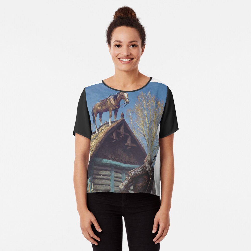 "Witcher 3 Roach Graphic, Roach on the roof" Greeting Card for Sale by ...