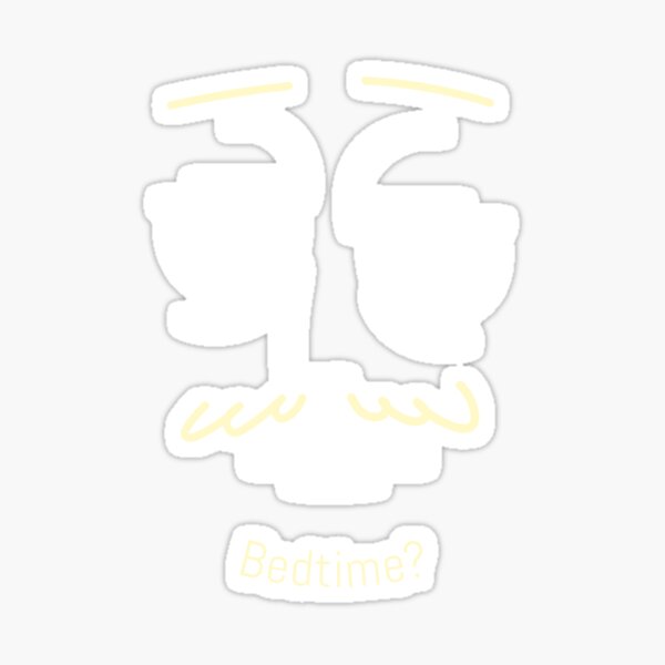 "Funny Bedtime Sleepy face" Sticker for Sale by ClassApparel | Redbubble