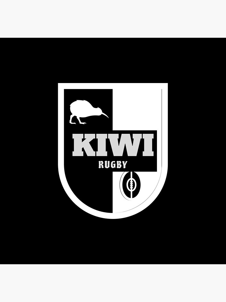 "Kiwi Rugby Shield" Poster by Dumelang | Redbubble