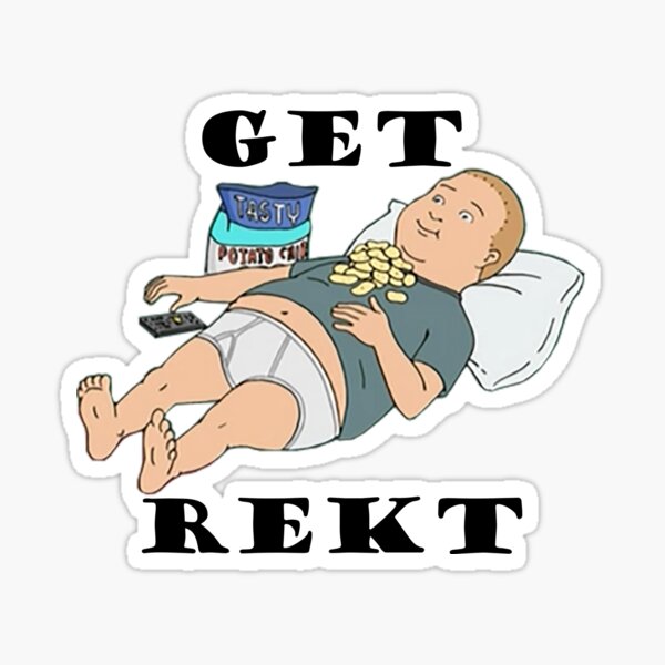 Get Rekt Stickers | Redbubble