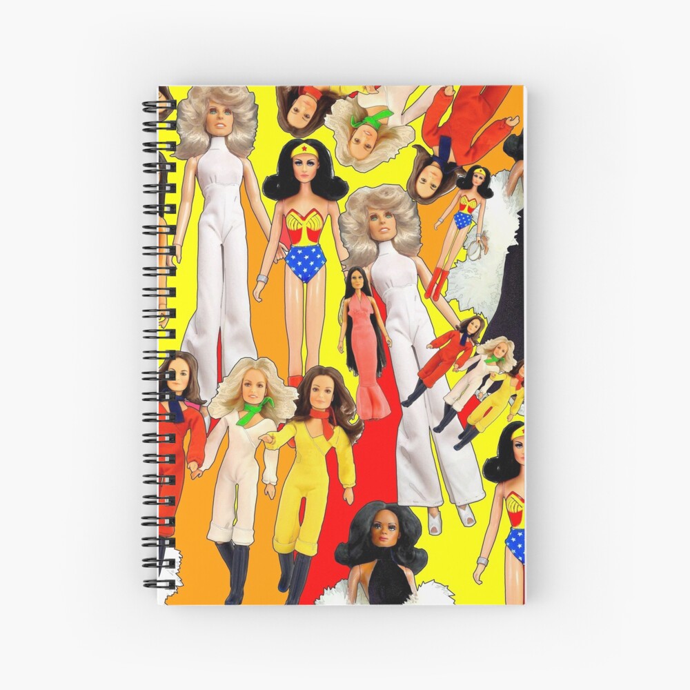 "70s PLASTIC GLAMOUR" Spiral Notebook by ICONIC-SONIC | Redbubble