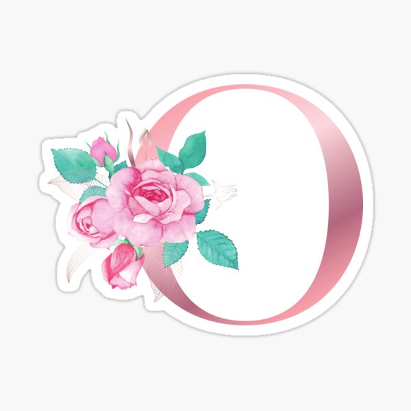 " Letter O" Sticker by maamesaa | Redbubble