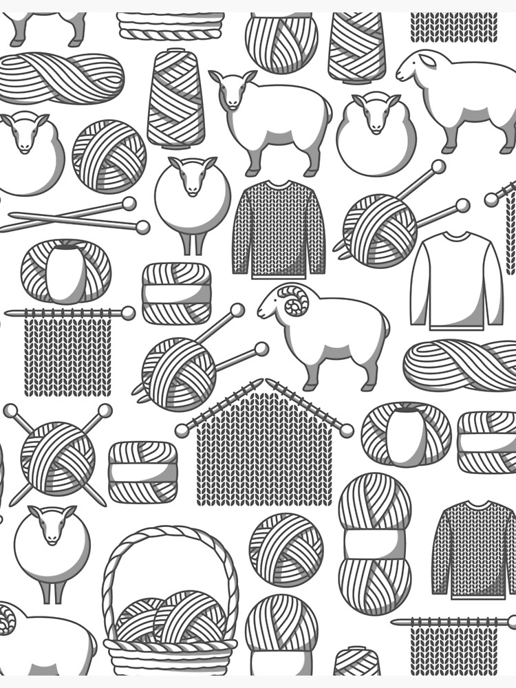 "Wool Wool Wool " Poster by HydrangeaHollow | Redbubble