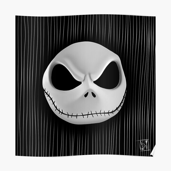 "Jack's nightmare" Poster by Aurore-DE-VENEL | Redbubble