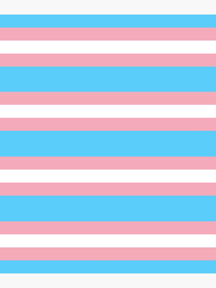 "Pride transgender stripe flag pattern gift design " Sticker for Sale ...