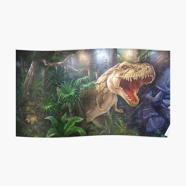 "T-Rex Dinosaur" Poster by TH4Designs | Redbubble