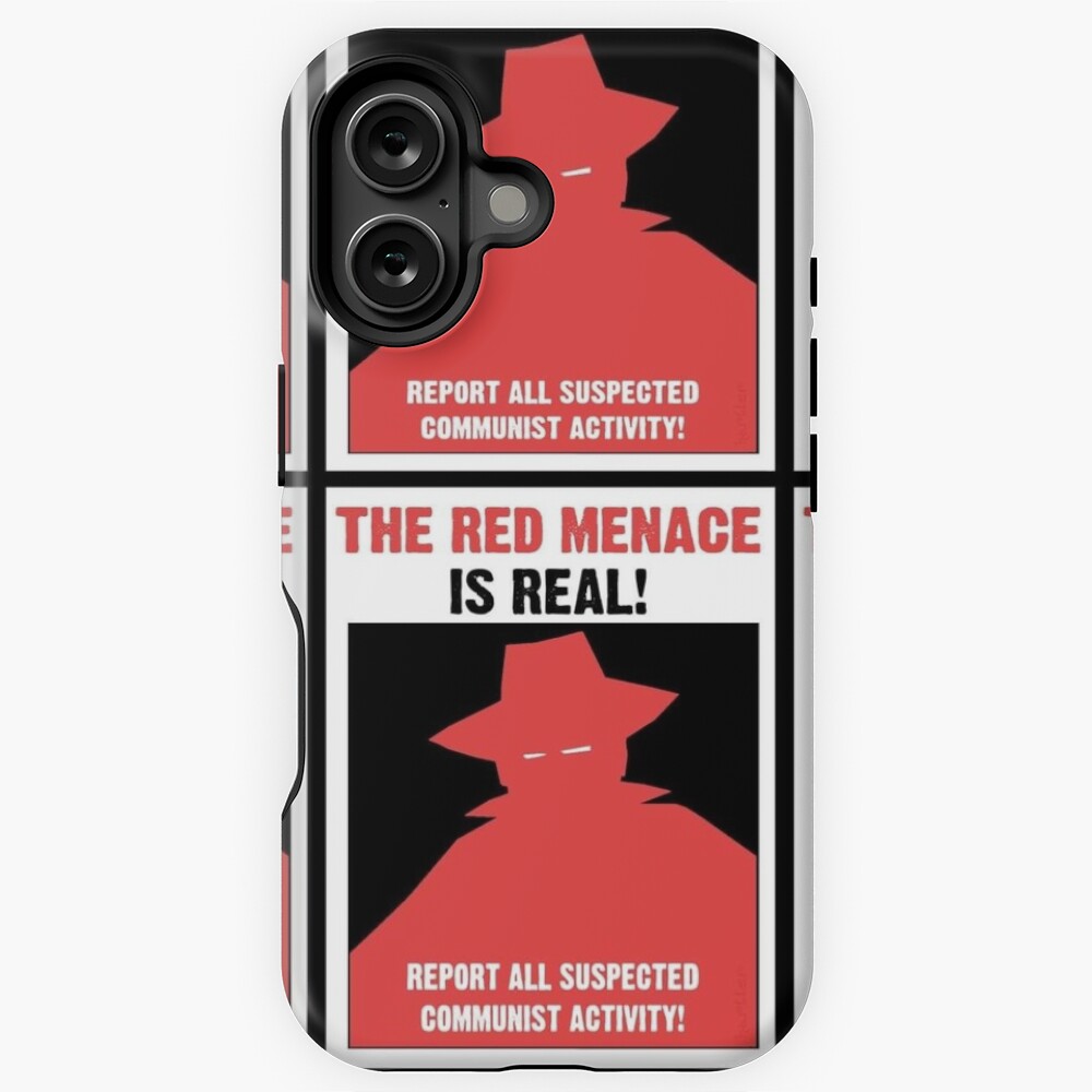 "The Red Menace Propaganda Poster" Poster for Sale by Britkek | Redbubble