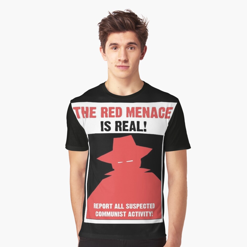 "The Red Menace Propaganda Poster" Poster for Sale by Britkek | Redbubble