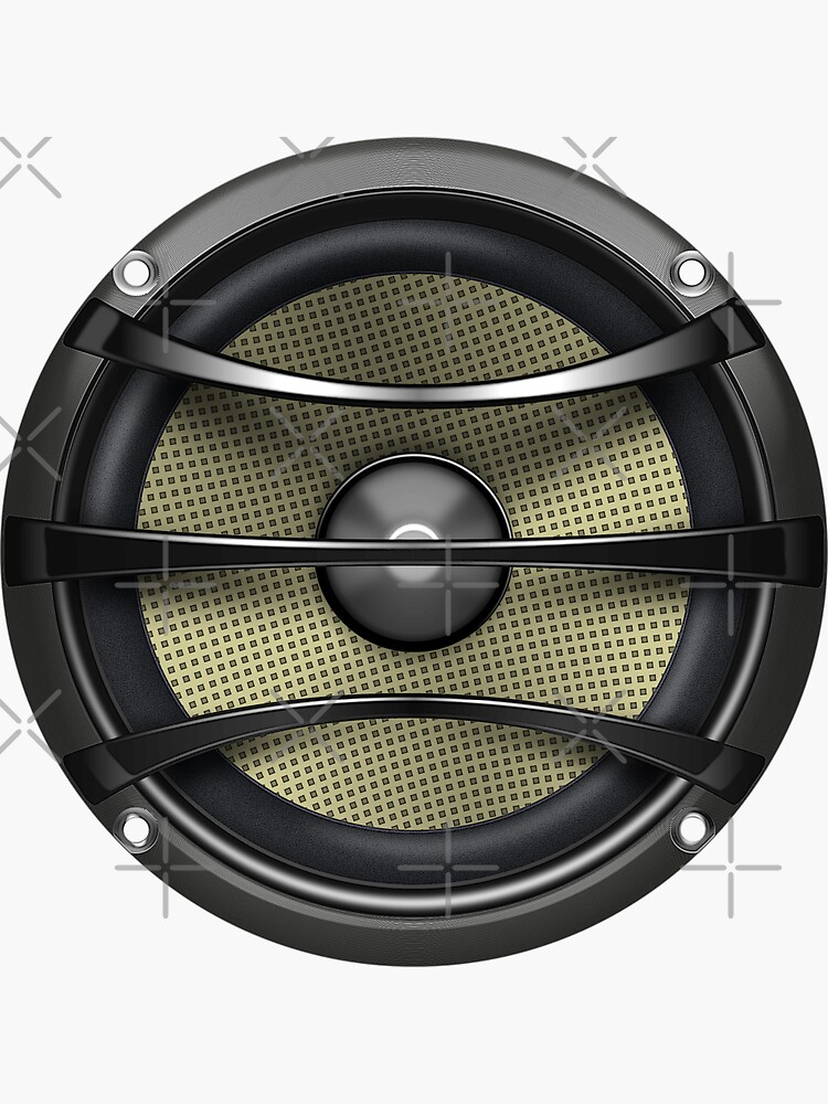 "Subwoofer" Sticker for Sale by monsterplanet | Redbubble