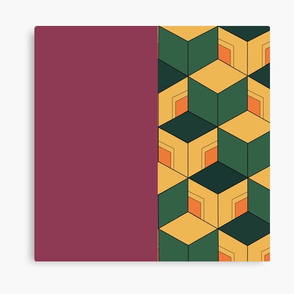 Giyuu Tomioka Pattern Canvas Prints | Redbubble