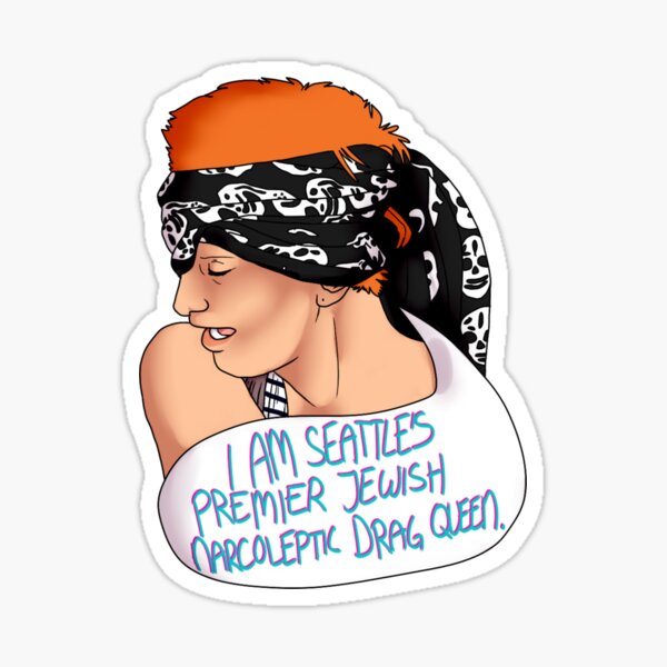 "Jinkx Monsoon" Sticker for Sale by Cyberzerk | Redbubble