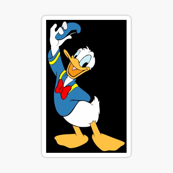 Sticker: Donald Duck | Redbubble