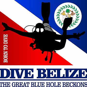 "Dive Belize (DF2)" Pullover Hoodie for Sale by curranmorgan | Redbubble