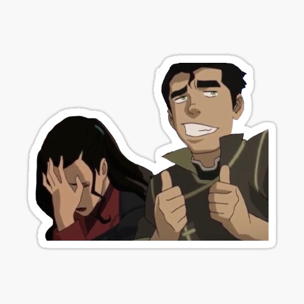"asami and bolin" Sticker for Sale by orezo | Redbubble