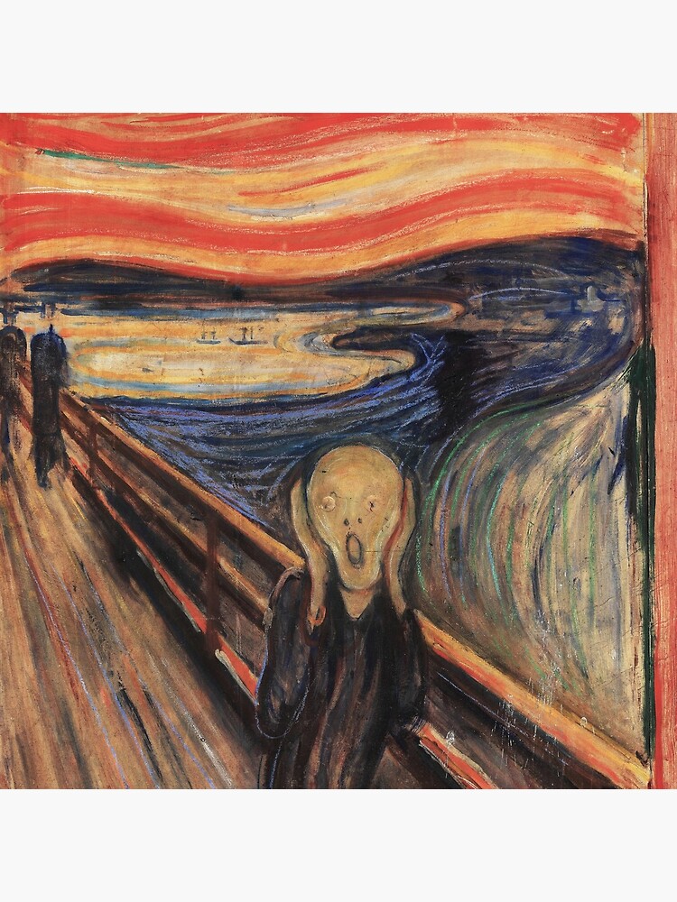 "The Scream by Edvard Munch" Acrylic Block for Sale by artclassics ...