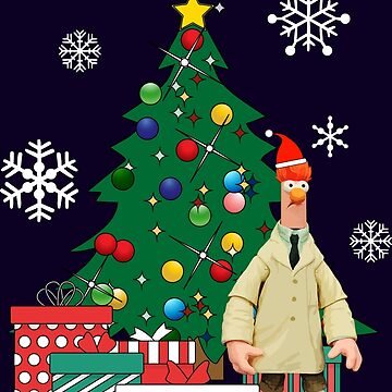 "Beaker Around The Christmas Tree Muppets" Sticker for Sale by Nova5 ...