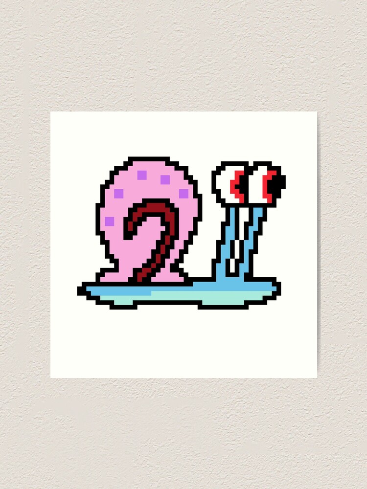 "Gary Pixel" Art Print for Sale by tiffpunny | Redbubble