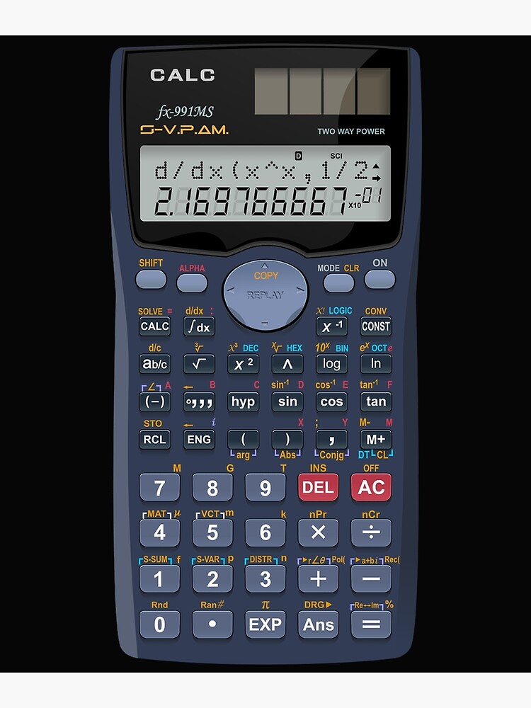 "Funny calculator nerd geek science gift" Poster for Sale by ...