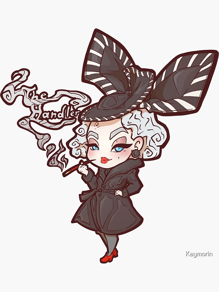 "Lady Chibi " Sticker by Kaymorin | Redbubble
