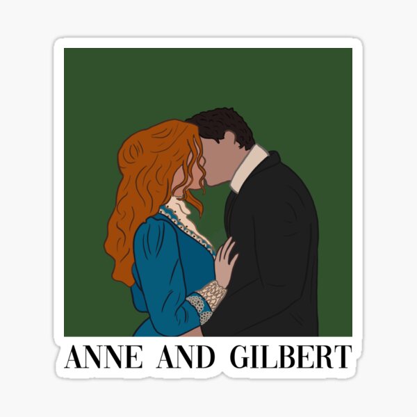 "Anne and Gilbert " Sticker for Sale by arcalart | Redbubble