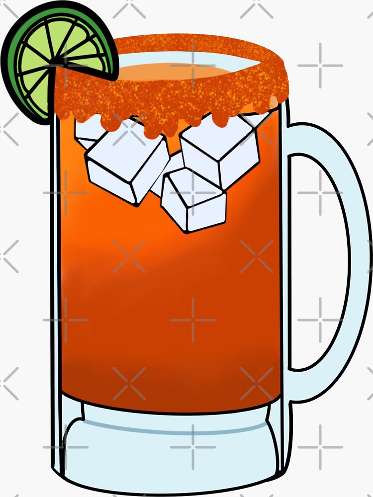 "Micheladas " Sticker for Sale by SimplyVanza | Redbubble