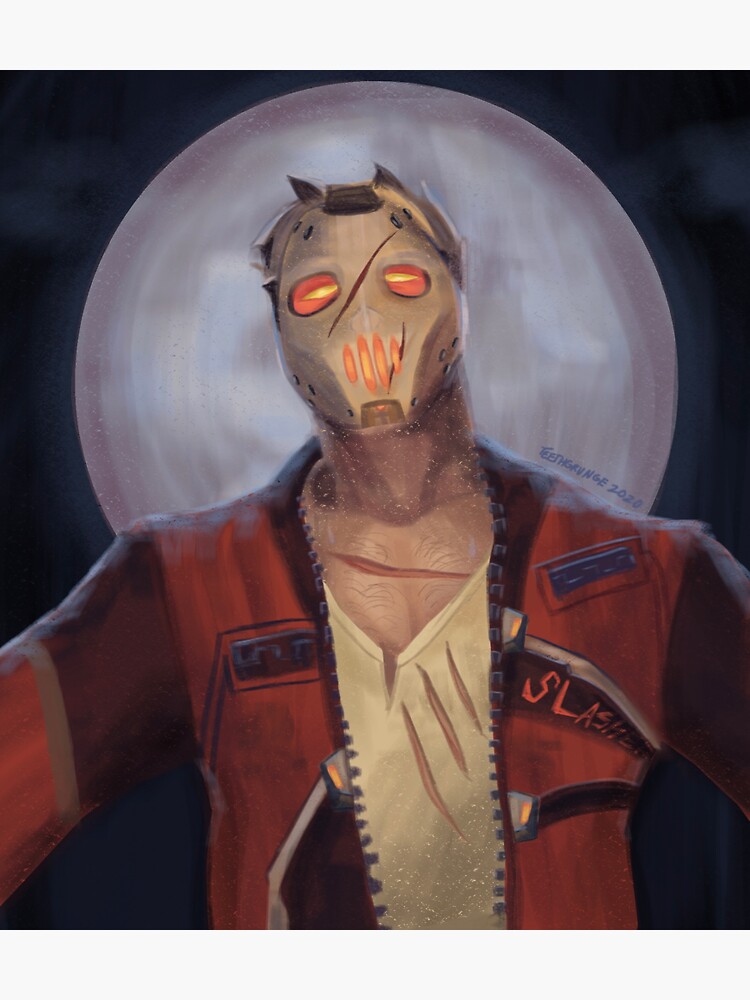 "slasher: 76 (soldier 76) overwatch" Sticker for Sale by c0urtyee ...