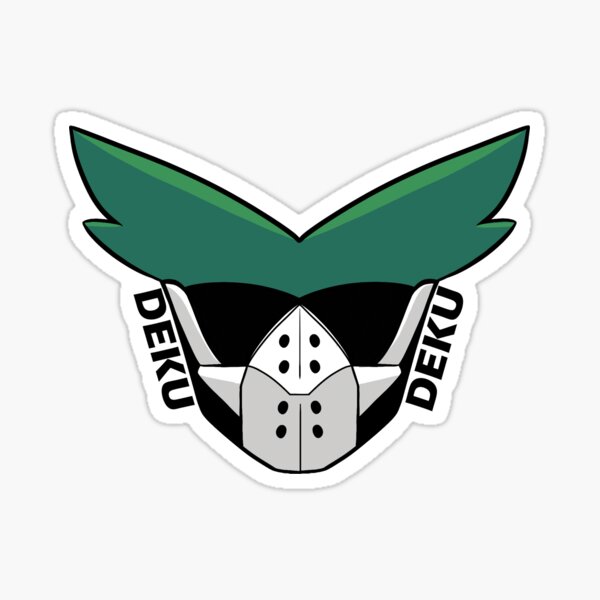 "Deku" Sticker for Sale by LittleSquid | Redbubble