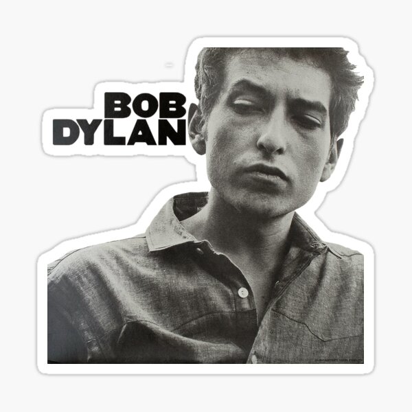 Bob Dylan Album Stickers | Redbubble