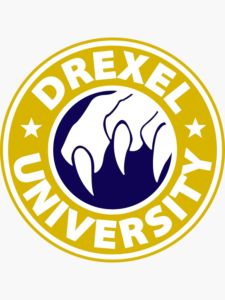 "Drexel Starbucks Sticker" Sticker for Sale by JHGDesign | Redbubble
