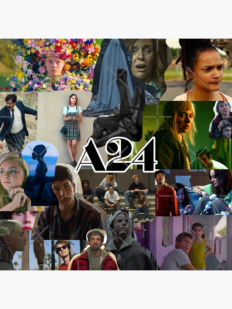 "A24 Characters" Sticker by Bieleckia | Redbubble