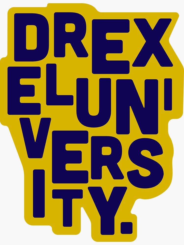"Drexel Mess" Sticker by JHGDesign | Redbubble